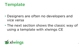 xlwings reports: Reporting with Excel & Python | PDF