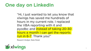 xlwings reports: Reporting with Excel & Python | PDF