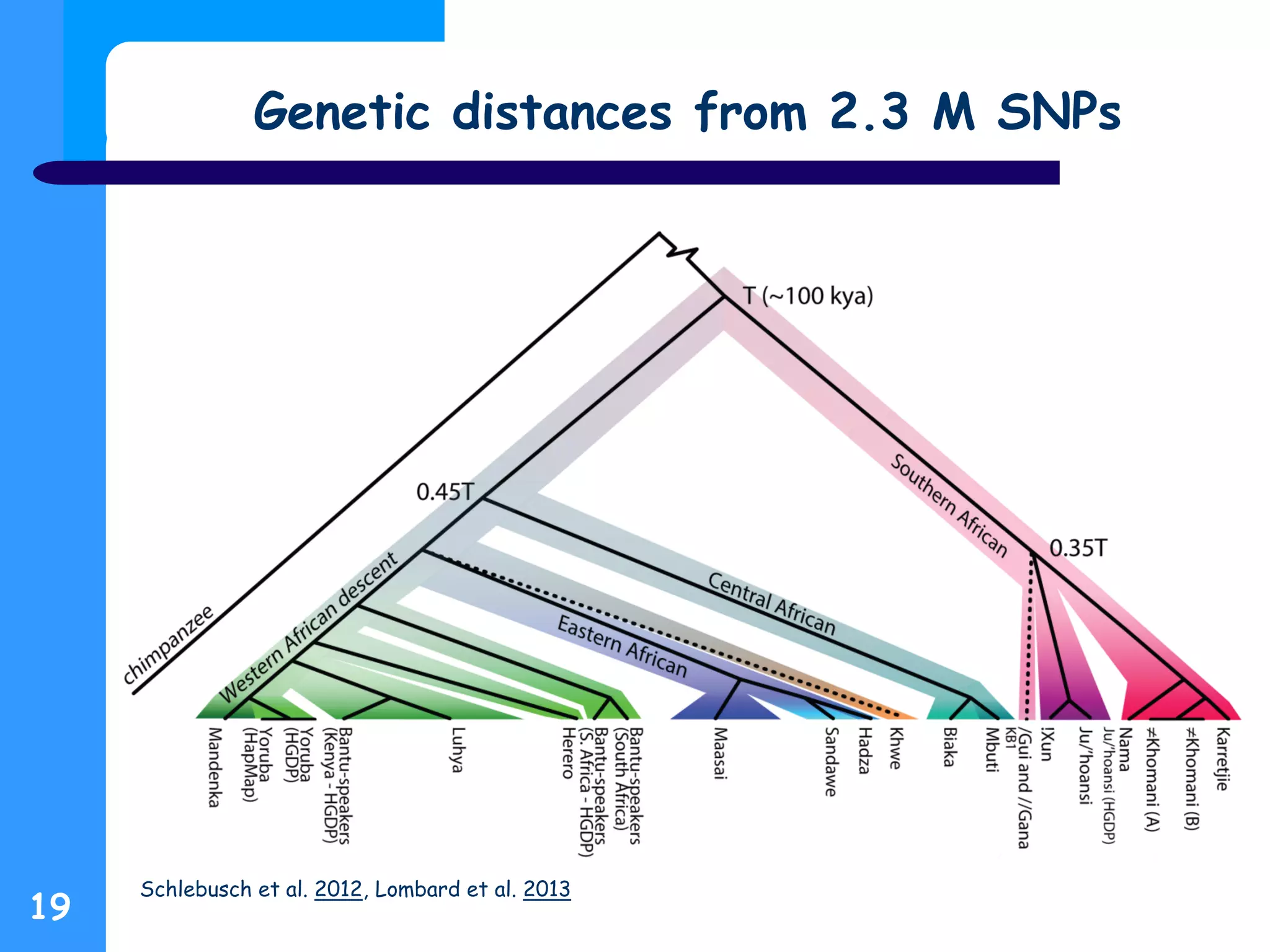 Episode 5(2): Genomics, our African genesis and family tree - Meetup