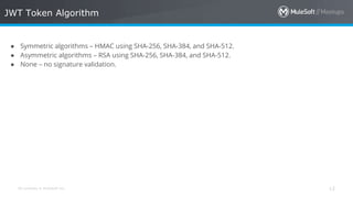 MuleSoft Integration with AWS Cognito Client Credentials and Mule JWT Validation Policy,MuleSoft ...