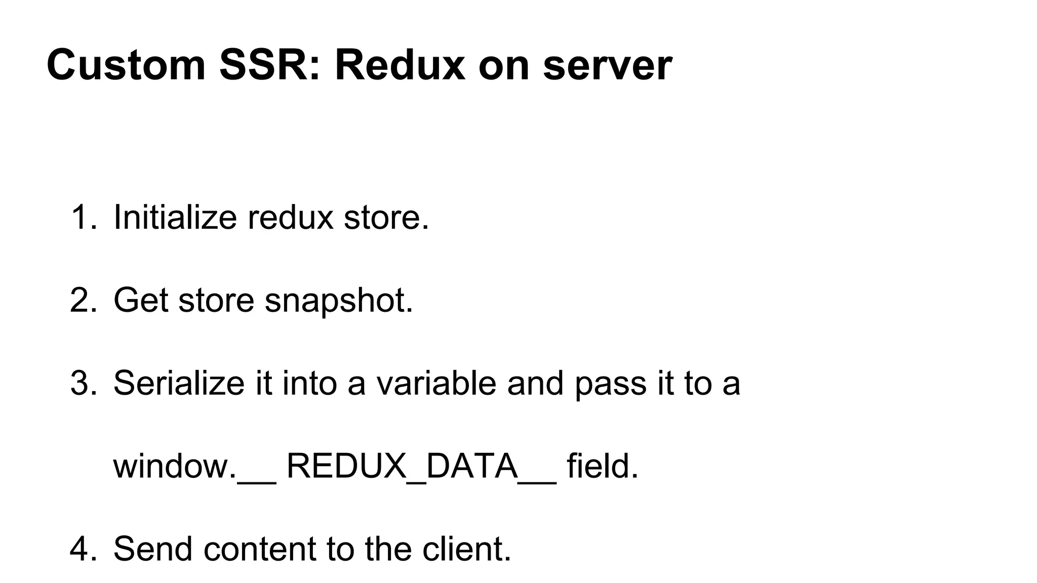 Server Side Rendering Review Ppt