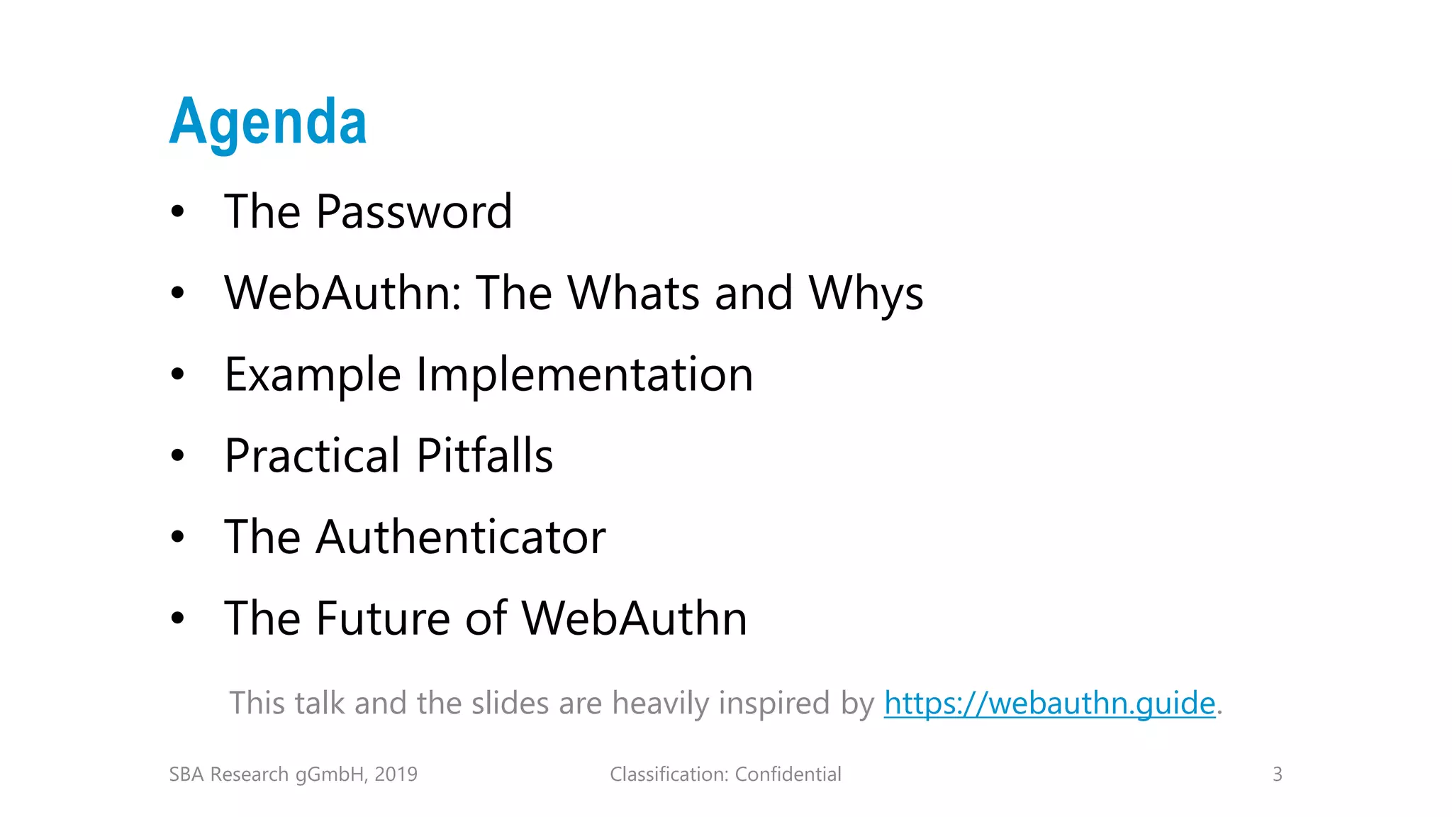 WebAuthn - The End of the Password As We Know It? | PPT | Free Download