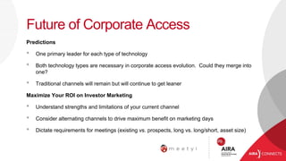 Evolution of Corporate Access Technology | PPT