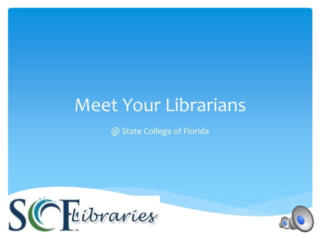 Meetyourlibrarians | PPTX
