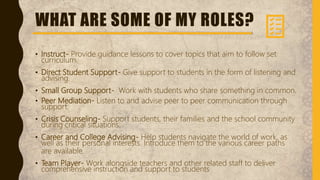 Meet your new counselor | PPT