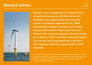 Meewind Brochure 2009 Lr En | PDF
