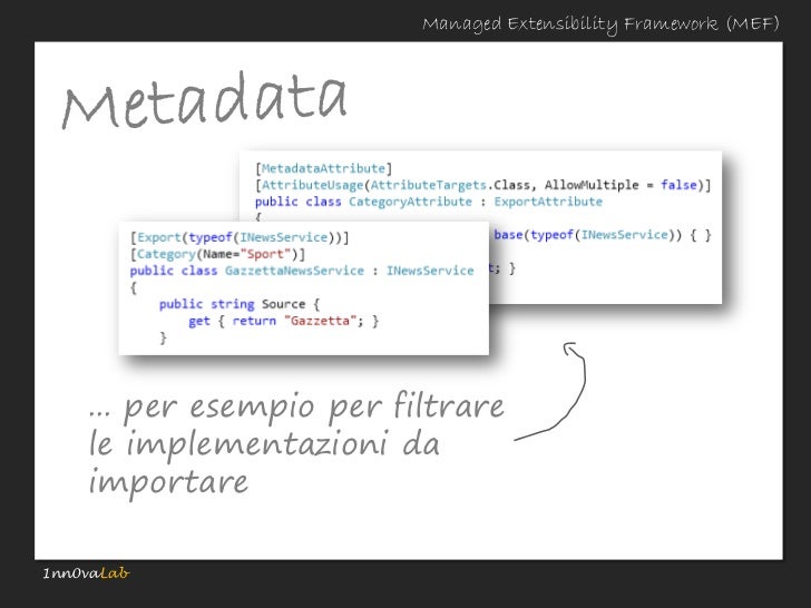 Managed Extensibility Framework Mef