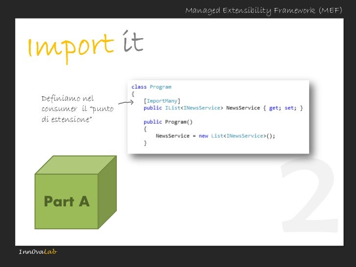 Managed Extensibility Framework Mef