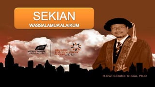 Mef2012 dwi condro triono | PPTX