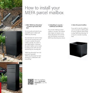 MEFA Parcel Box Brochure | PDF