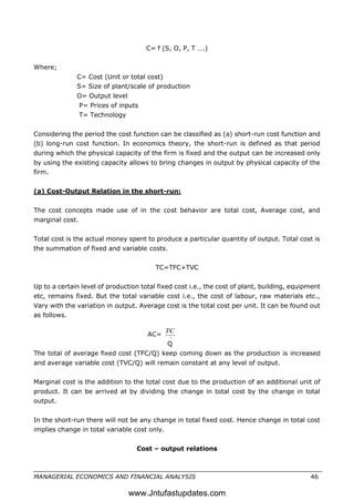 MEFA R19 - UNIT-2.pdf production function and factors | PDF