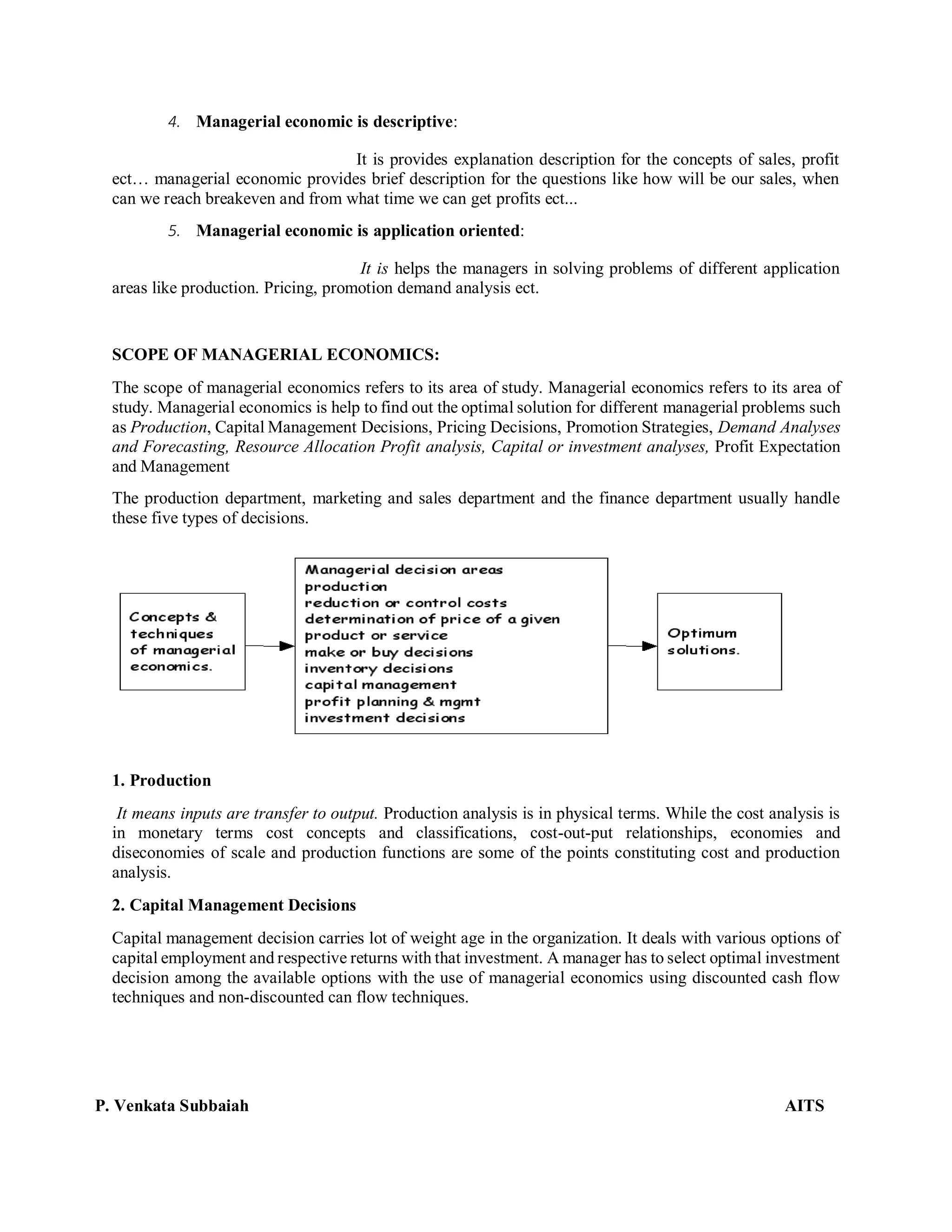 Managerial Economics & Financial Analysis(MEFA)_e Notes_Part-1 | PDF