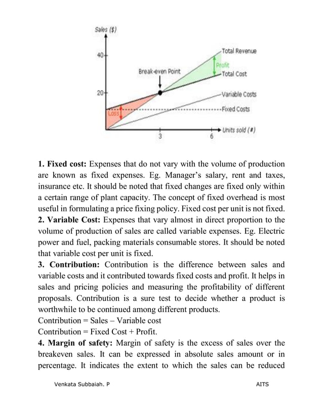 Production Function,Cost Concepts & Cost-Output analysis | PDF