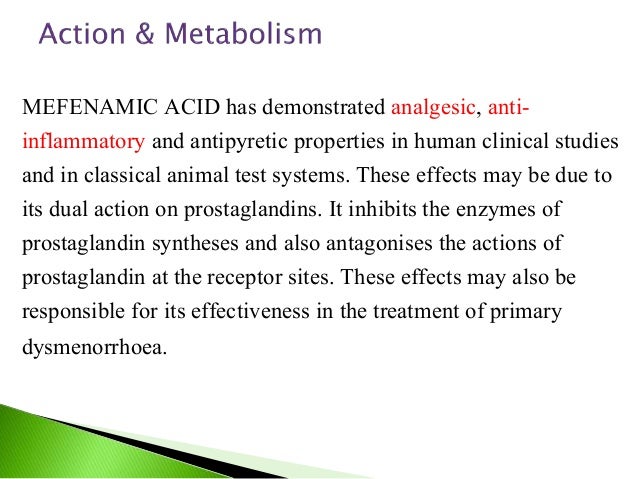 Mefenamic Acid