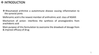 Formulation and evaluation of nanoemulsion of NSAID MEFENAMIC ACID .pptx