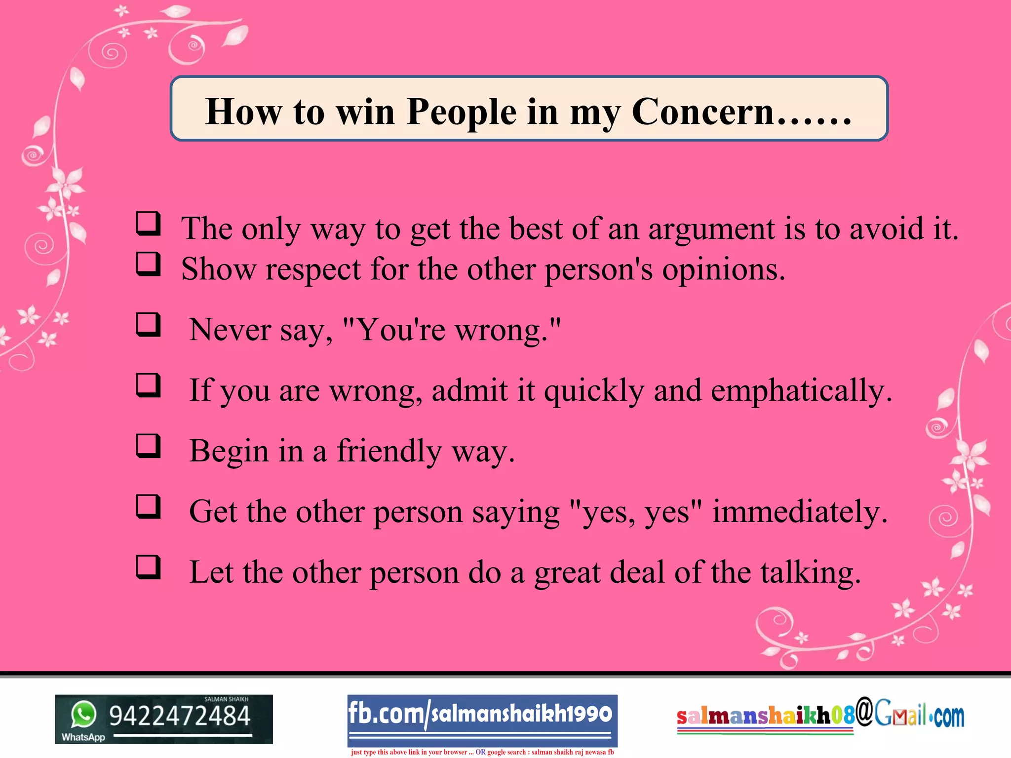 2 how to win friends & influence people | PPT