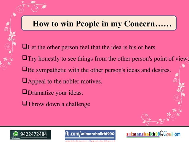 2 how to win friends & influence people | PPT