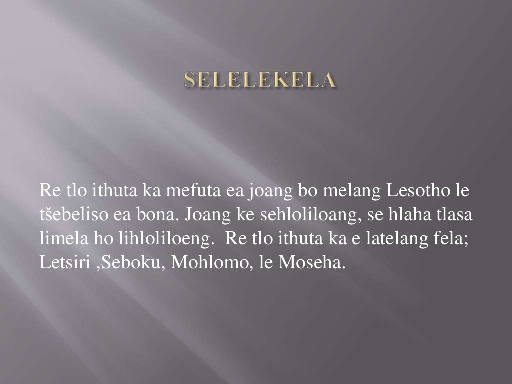 MEFUTA EA JOANG LE TS'EBELISO EA BONA.pptx