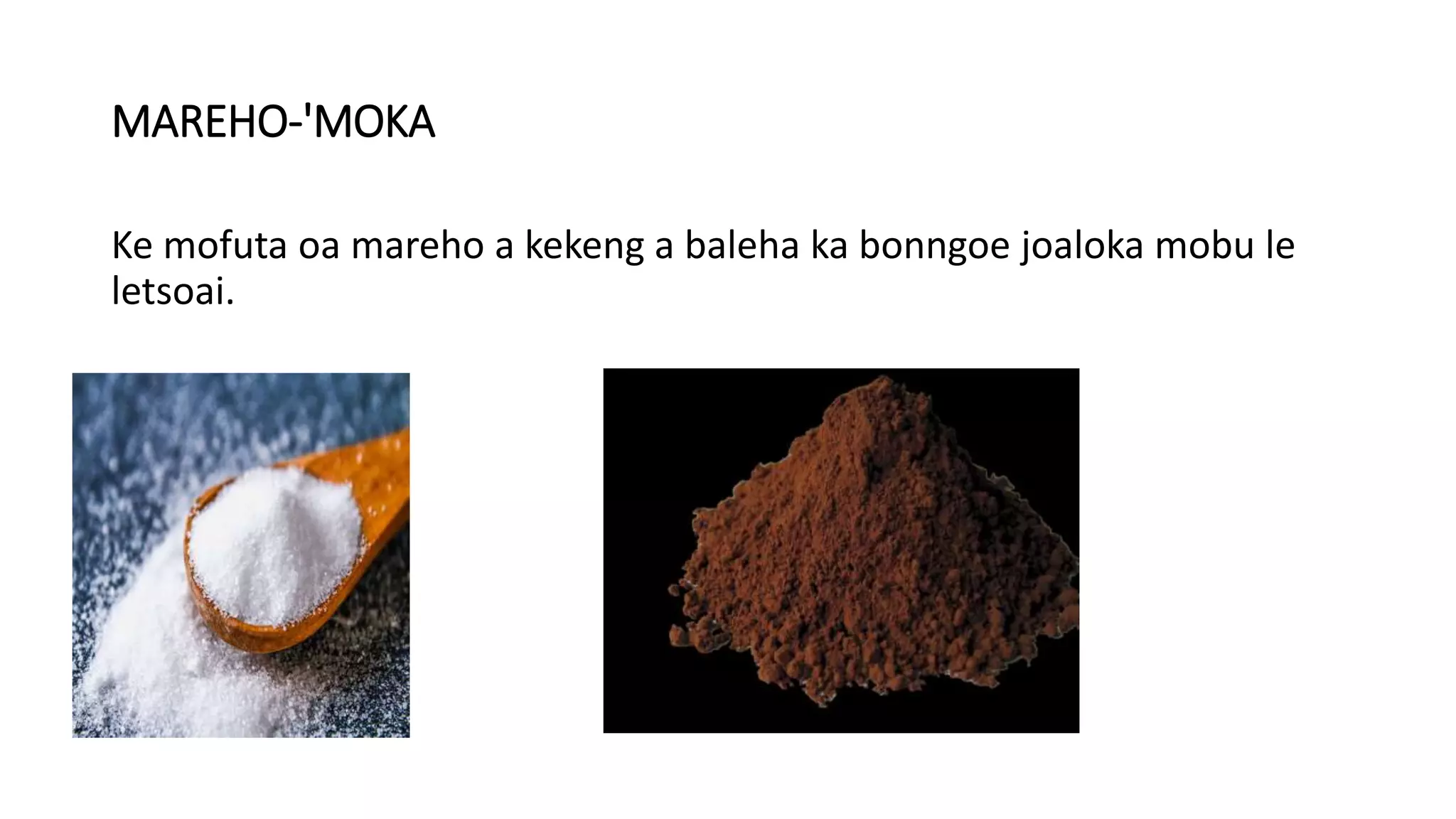 Mefuta ea mareho | PPTX
