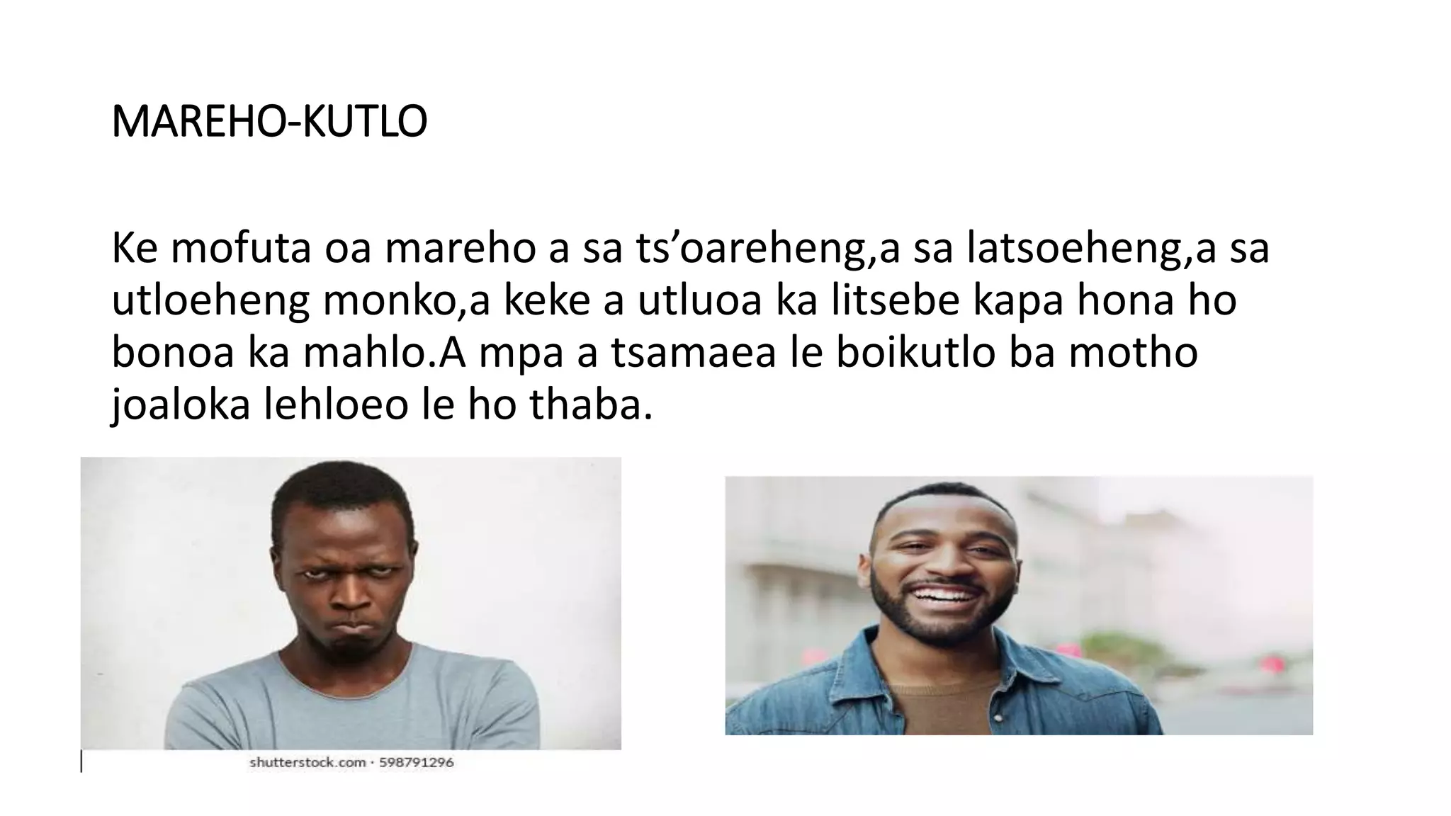 Mefuta ea mareho | PPTX
