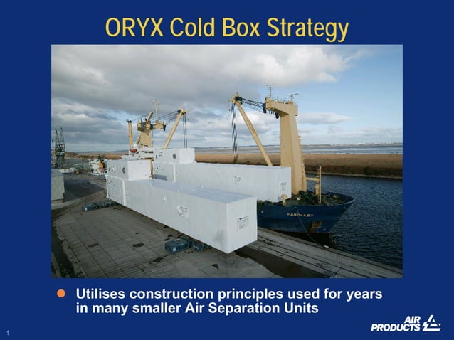 Mega air separation risk management | PPT