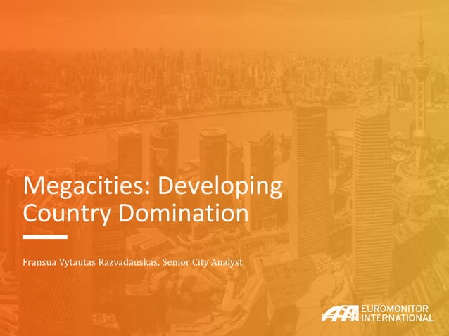 Megacities: Developing Country Domination | PDF | Asia Travel | Travel Locations