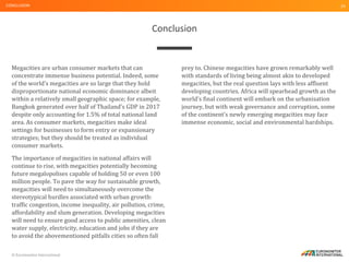 Megacities: Developing Country Domination | PPT