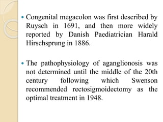 Megacolon Disease in Children | PPTX