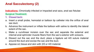 MEGACOLON animals & surgery,Treatment .pptx