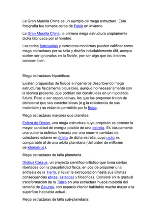 Mega estructura | DOCX