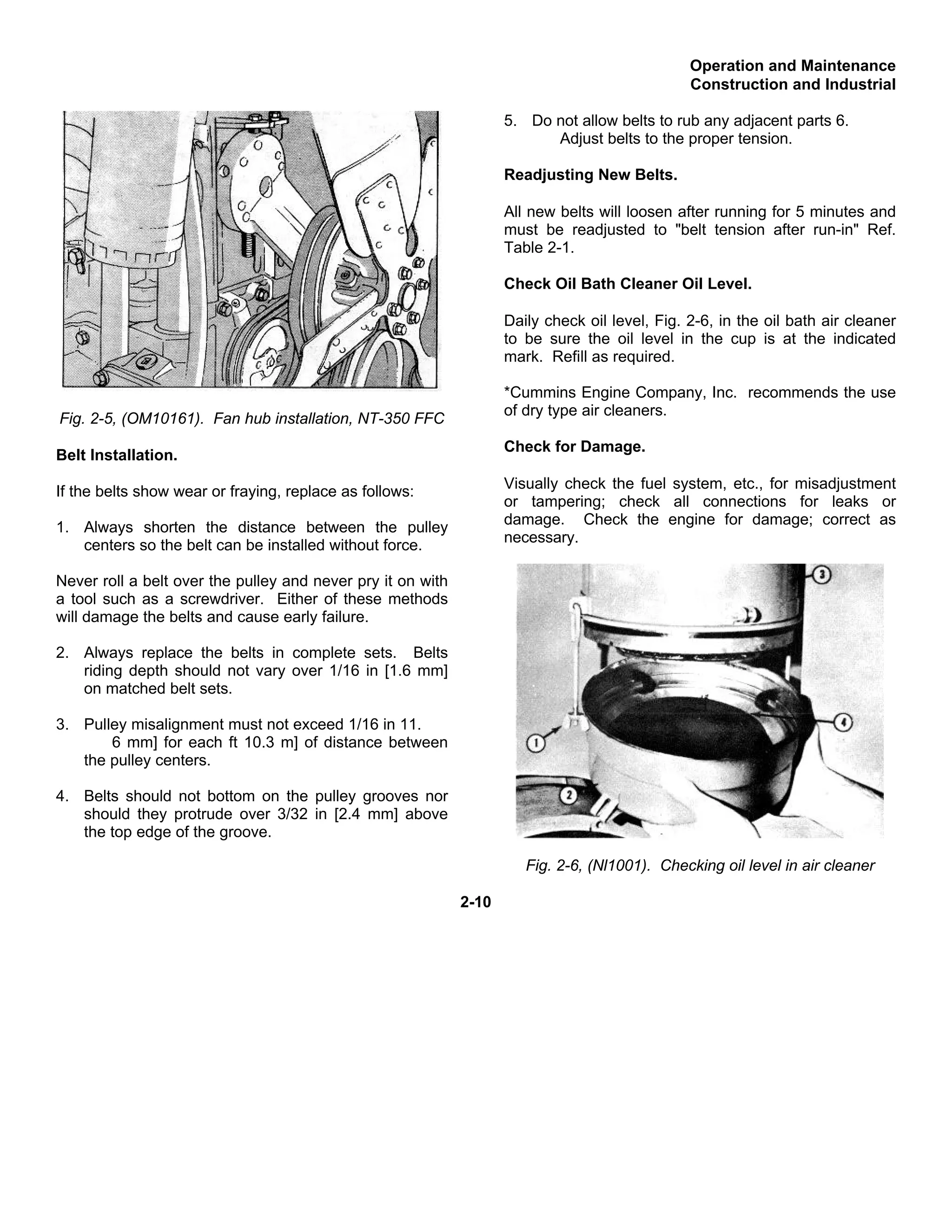 work shop manaul CUMMINS MODEL NTA - 855 -L4 | PDF