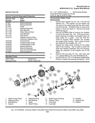 work shop manaul CUMMINS MODEL NTA - 855 -L4 | PDF