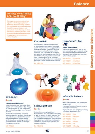 Megaform catalogue sensory 2015-internet | PDF