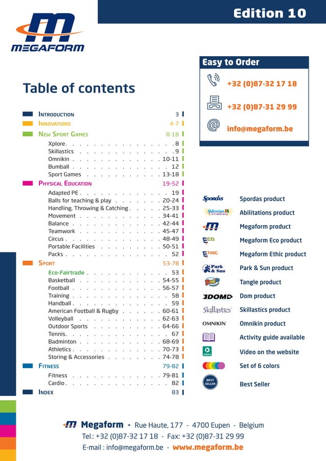 Megaform sport-catalogue-internet | PDF