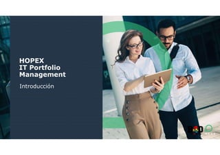 Presentación MEGA HOPEX: IT Portfolio Management | PDF