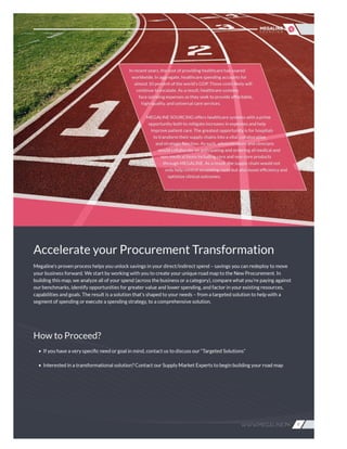 Megaline sourcing procurement bpo brochure | PDF