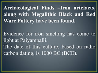 MEGALITHIC AGE IN TAMIL NADU.pptx