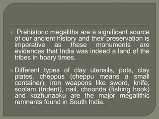 Megalithic culture | PPTX