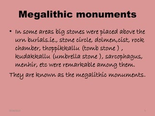 Megalithic period | PPTX