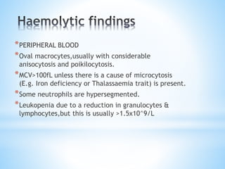 Megaloblastic anaemia | PPT