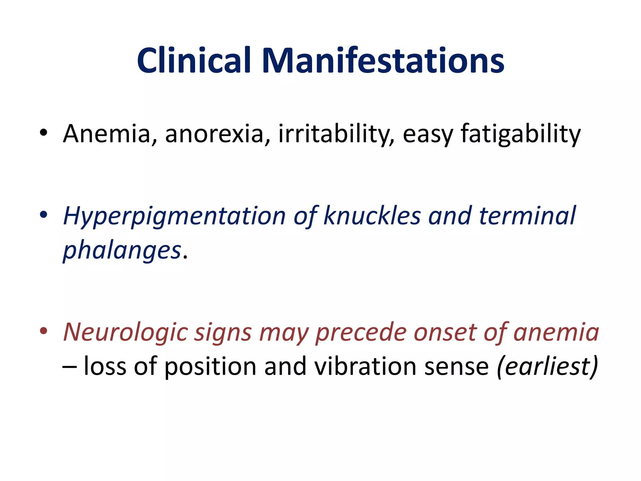 Megaloblastic anemia in childhood | PPTX