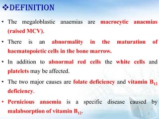 Megaloblastic anemia | PPT