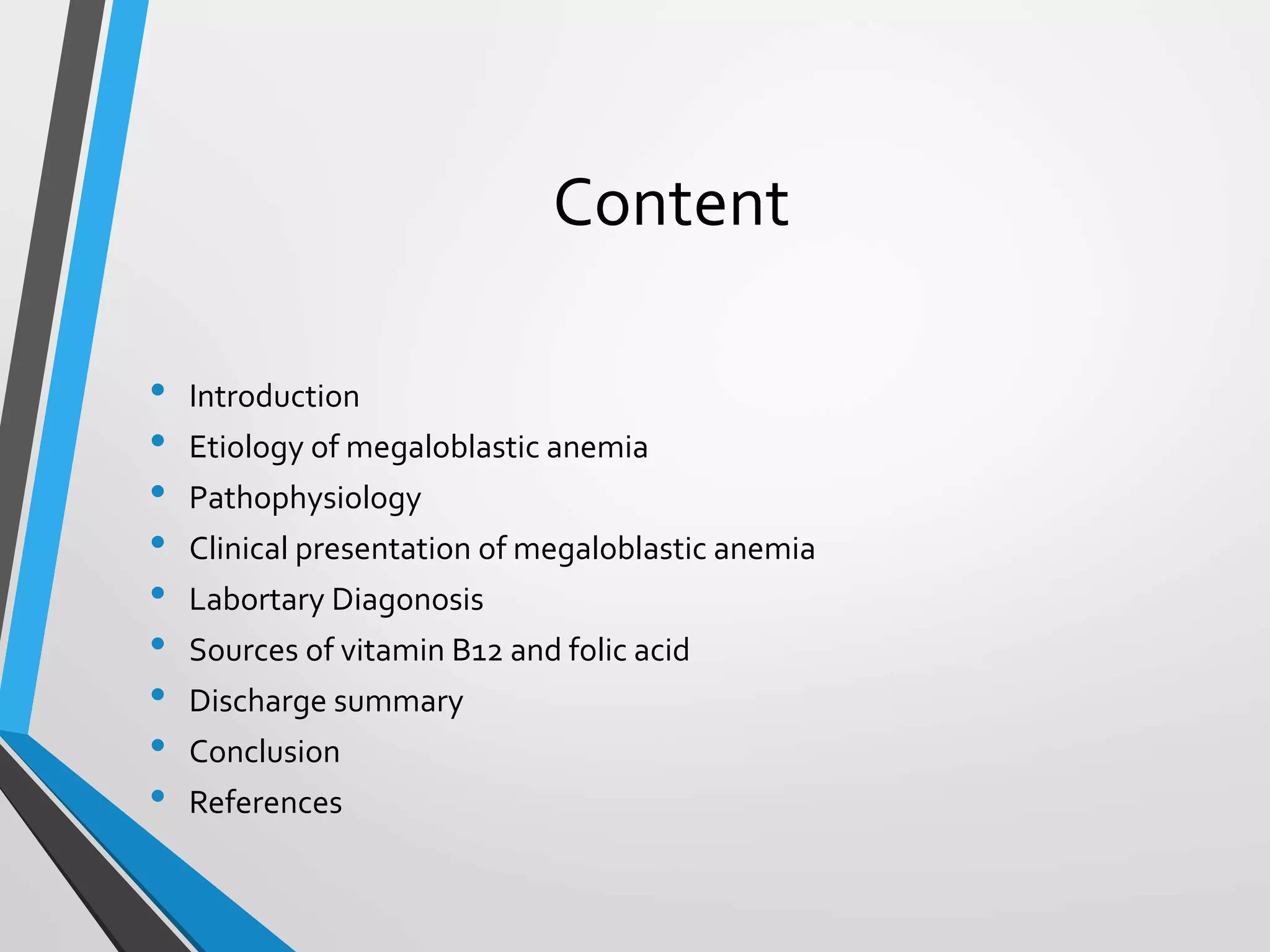 Megaloblastic anemia | PPTX