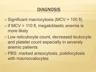 Megaloblastic anemias | PPT