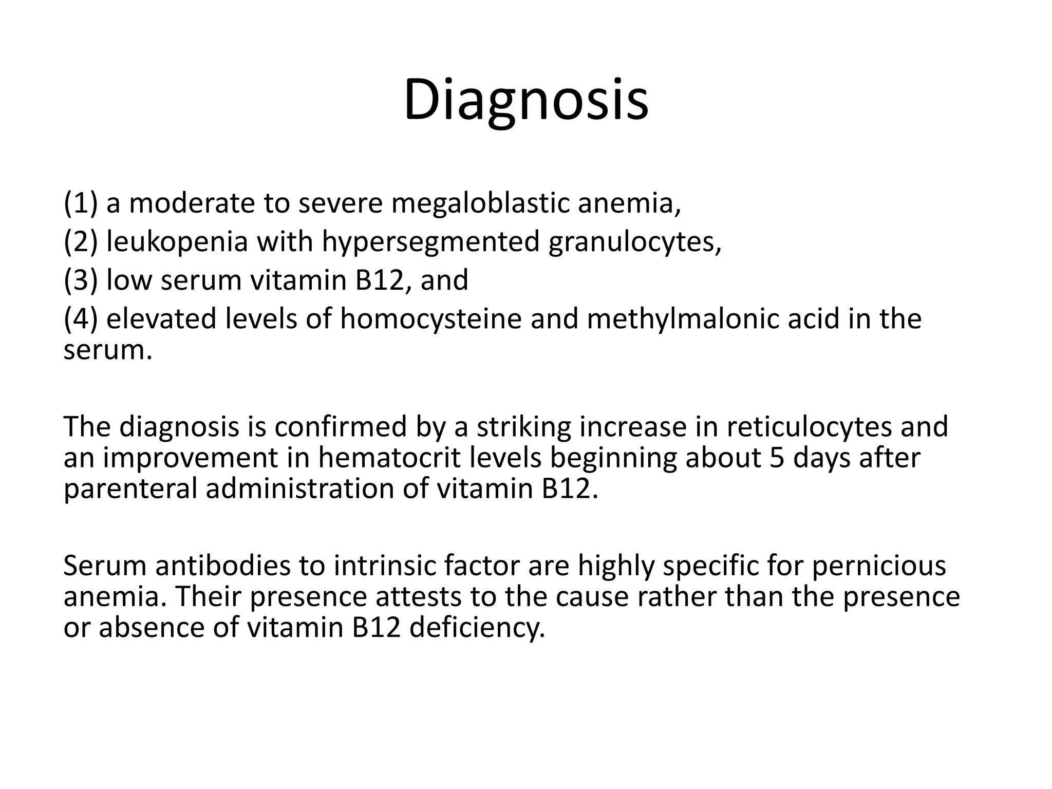 Megaloblastic anemias | PPTX
