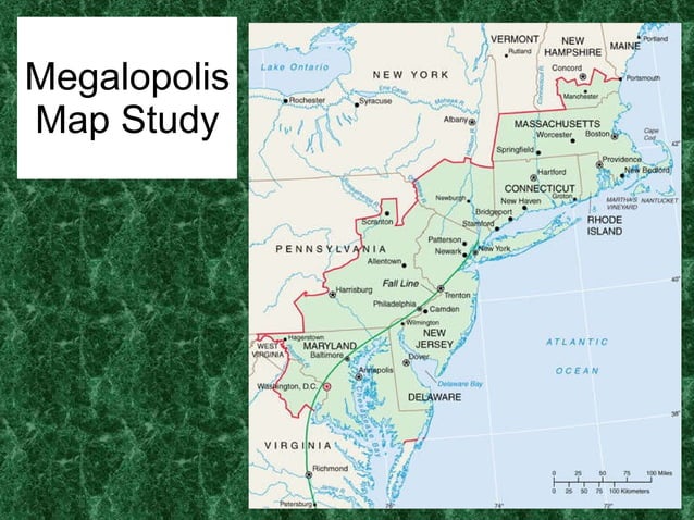 Megalopolis map study | PPT