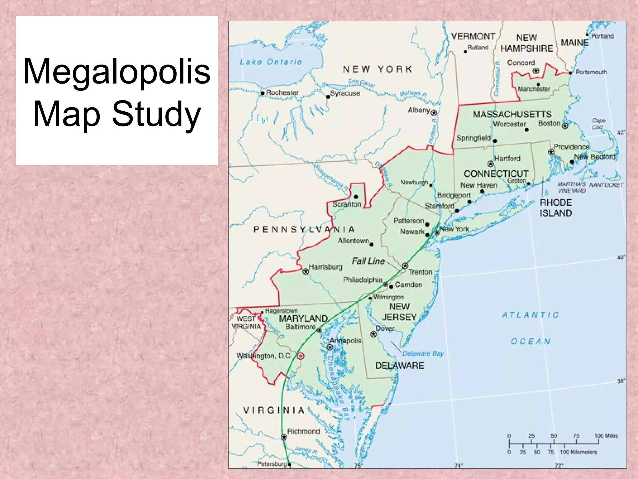 Megalopolis map study ii | PPT