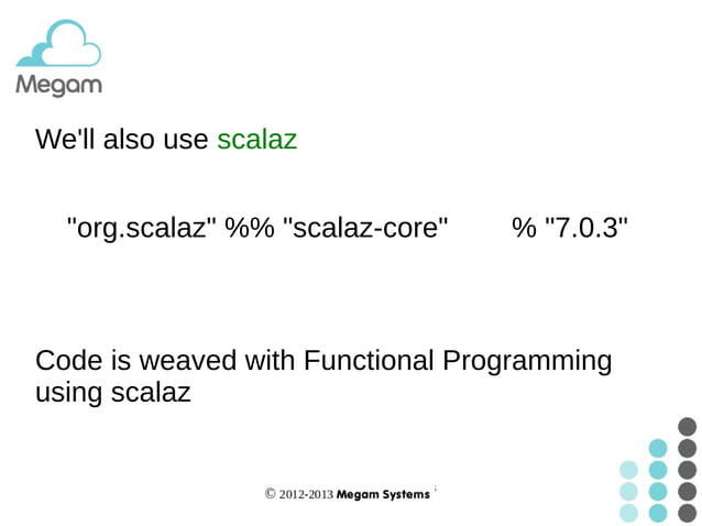 Building a Cloud API Server using Play(SCALA) & Riak | PPT