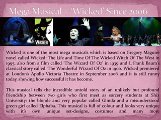 Mega musicals | PPT