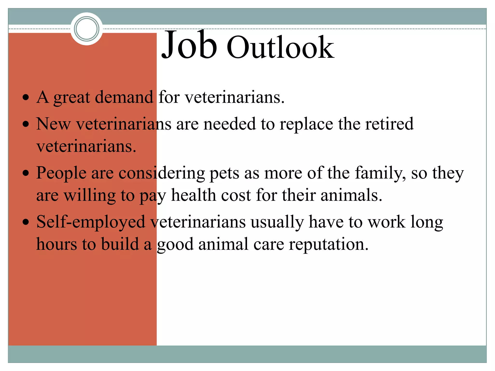 Megan "Being a Veterinarian" | PPTX